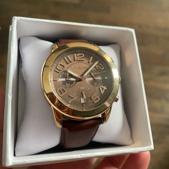 Michael Kors | Accessories | Timeless Mk Wrist Watch With Beautiful ...